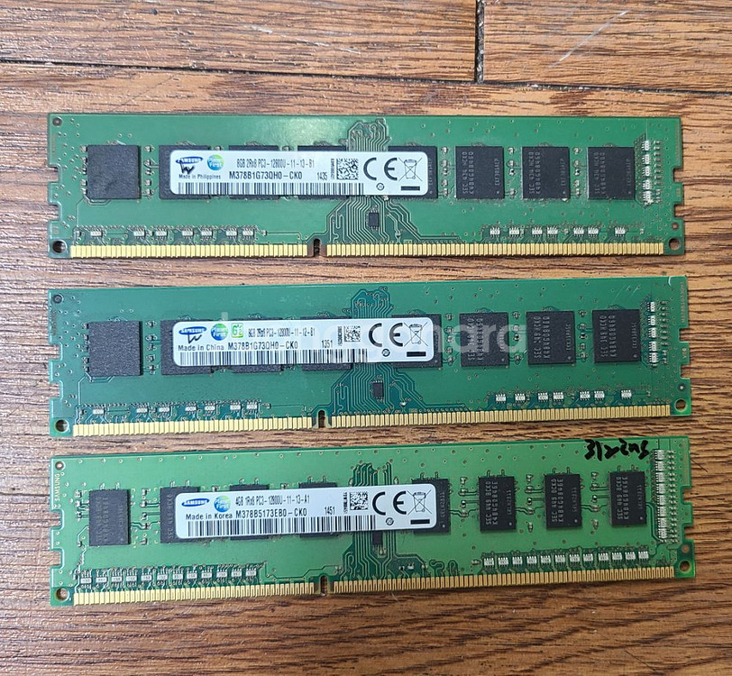 DDR3 4g - 1개 , DDR3 8g - 2개 | RAM/VGA/SOUND | 중고나라