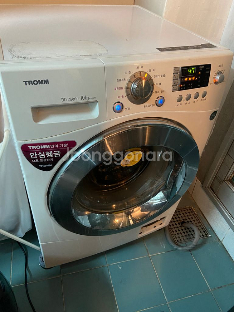 Lg 트롬 10kg 드럼 세탁기 세탁기 건조기 중고나라