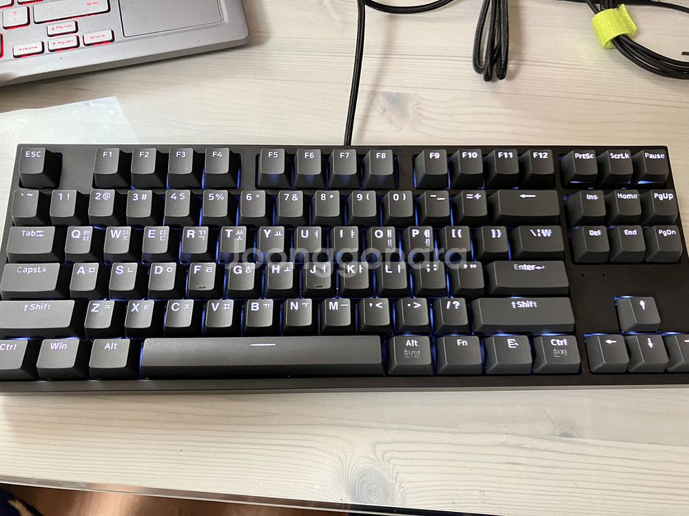 COX CK87 게이트론 LED 블랙,황축 (유선) | 키보드/마우스/스피커 | 중고나라