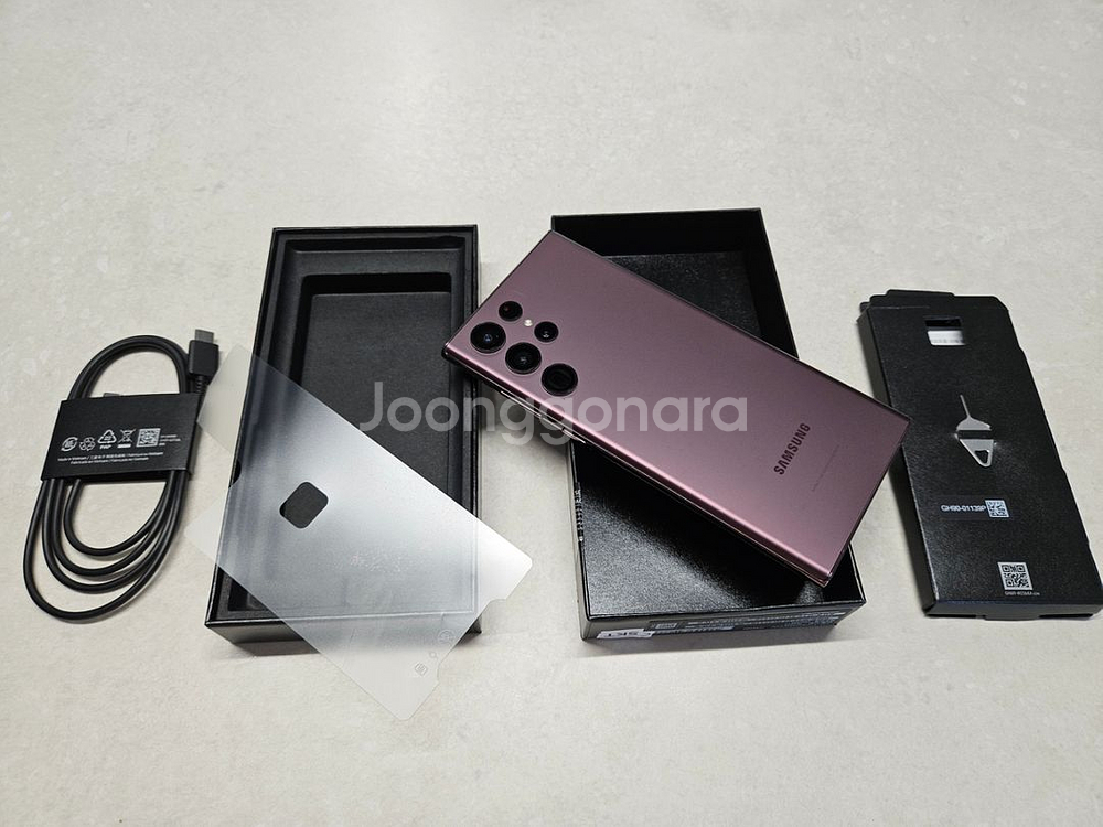 갤럭시S22울트라 256G SKT개통 S급 팝니다. | 삼성 | 중고나라