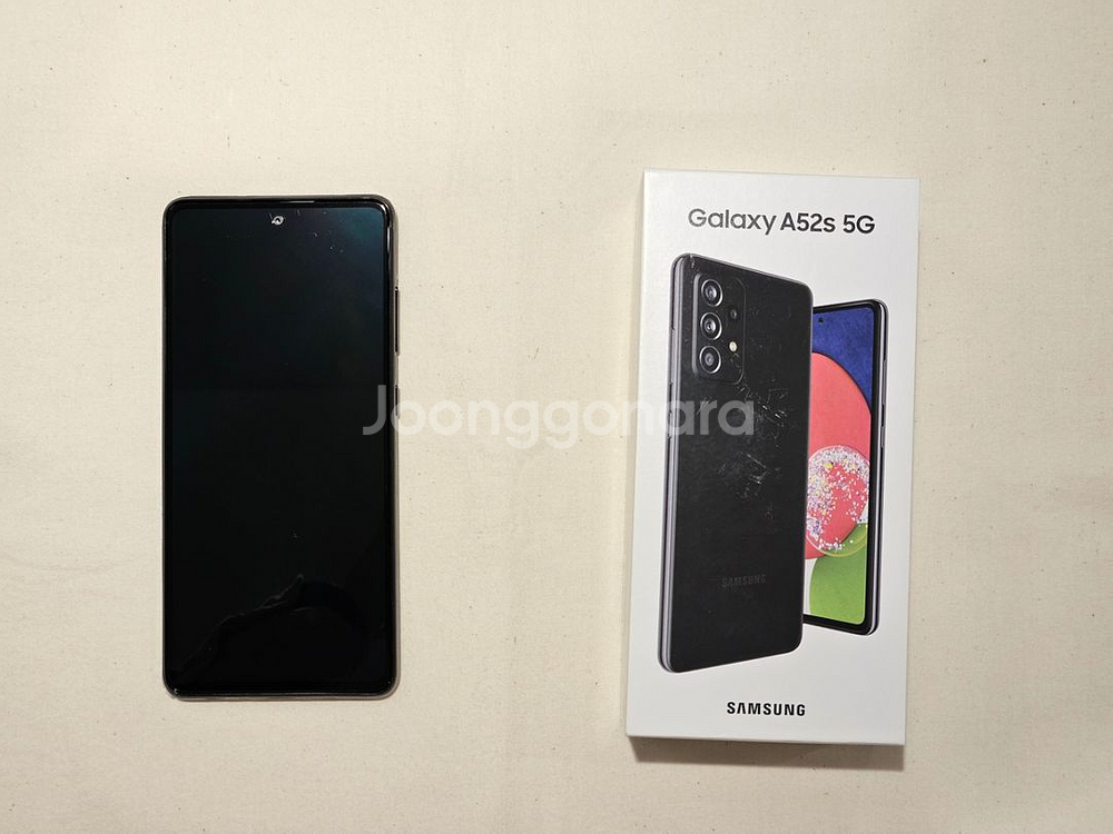 갤럭시 A52s_128G 블랙, 젤리케이스, 유리필름 | 삼성 | 중고나라