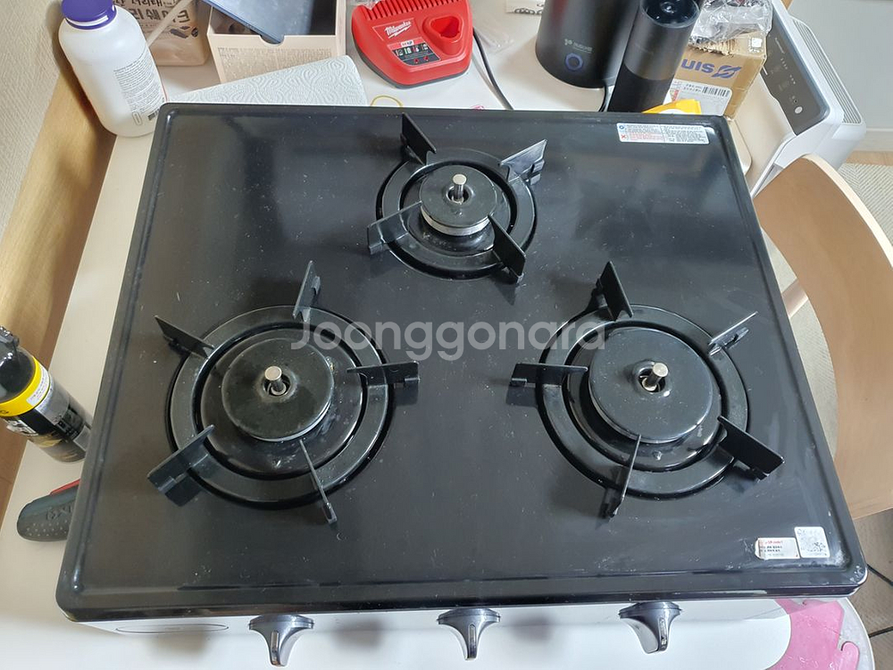 SK매직 3구 가스레인지 도시가스 LNG GRA-910 | 가스/전기레인지 | 중고나라