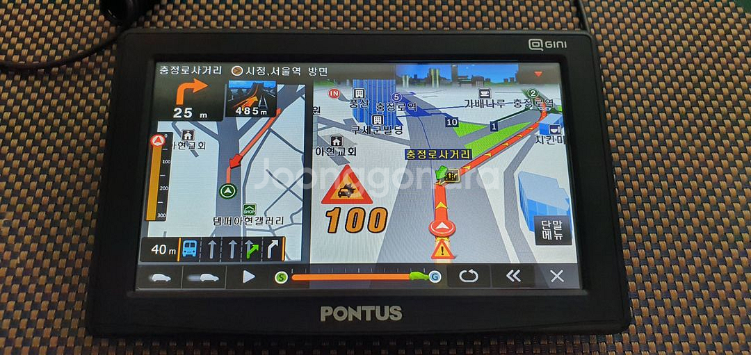 폰터스 P471 지니2D맵 네비게이션 | 블랙박스/네비게이션 | 중고나라