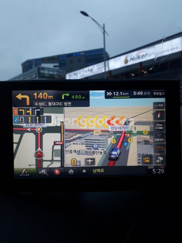 네비게이션.파인드라이브 IQ 3D 5000 BLACK | 블랙박스/네비게이션 | 중고나라