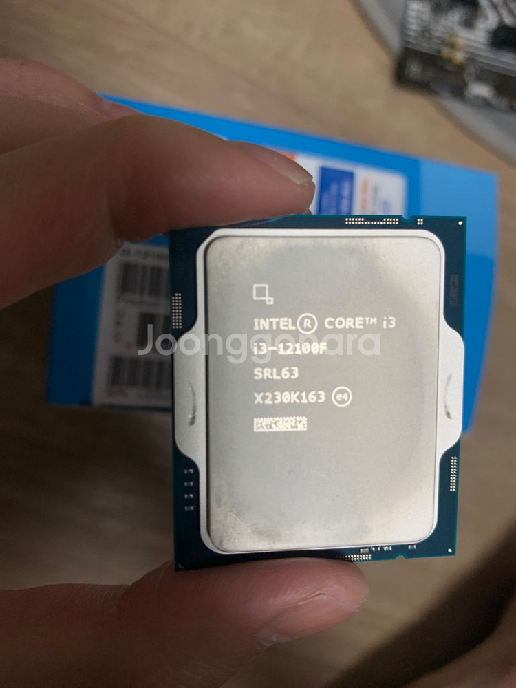 인텔i3 12100F | CPU/메인보드 | 중고나라