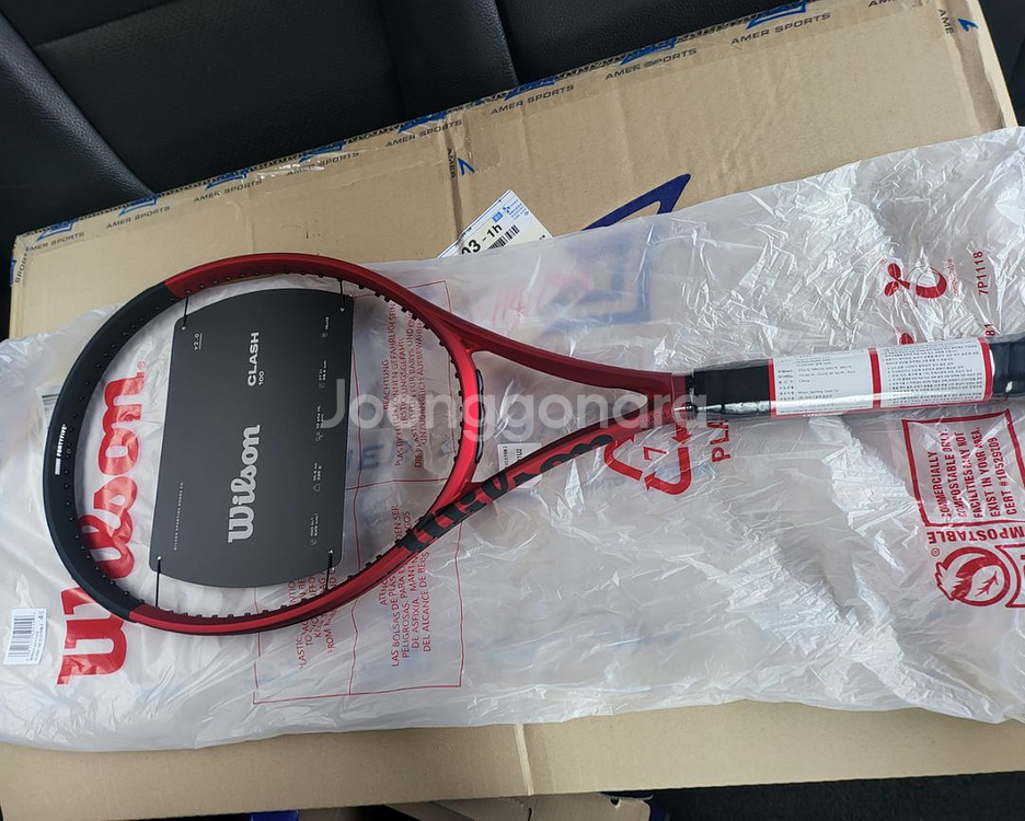테니스라켓 윌슨 클래시v2 100 2G 295g | 테니스의류/용품 | 중고나라