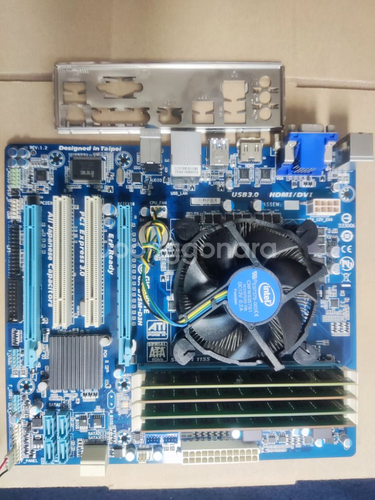 i5 3470 16gb b75m 컴퓨터 부품 일괄 | CPU/메인보드 | 중고나라