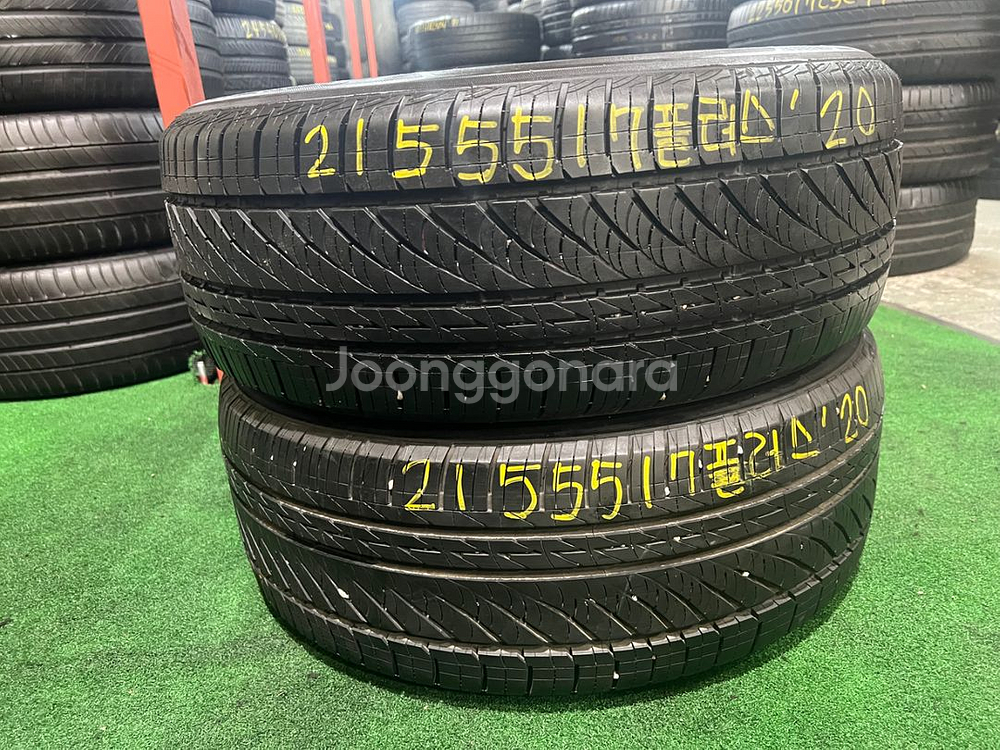 2155517 브리지스톤 투란자 플러스 중고타이어 | 휠/타이어 | 중고나라