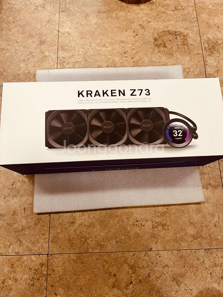 nzxt 크라켄 z73 팝니다. | 케이스/파워/쿨러 | 중고나라