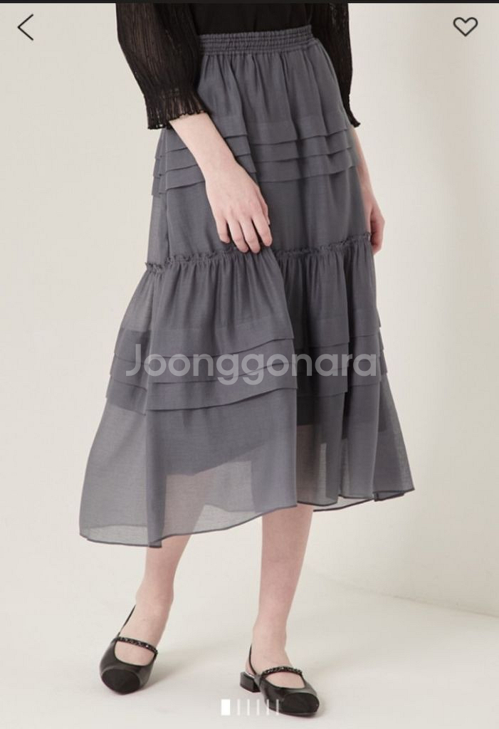 한섬 SJSJ 패널 라인 스커트 | 스커트/치마 | 중고나라