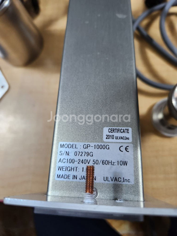 GP-1000G WP-02 ULVAC 알박진공게이지 | 에어/유압 | 중고나라