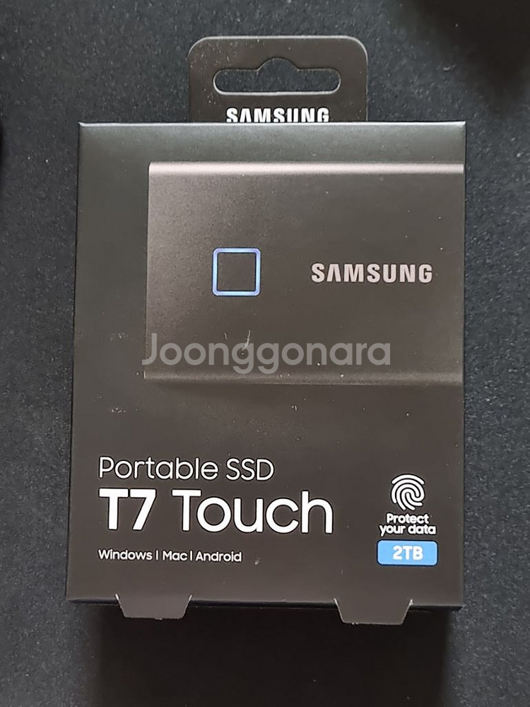 삼성 외장 ssd T7 Touch 2tb 미개봉 | HDD/SSD/ODD | 중고나라