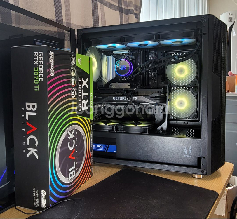 갤럭시3070ti 라이젠 5600X 고성능게이밍컴퓨터 | 조립PC | 중고나라