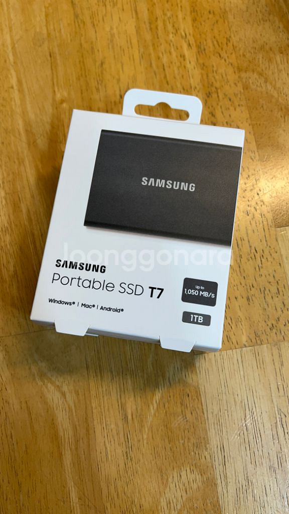 삼성 SSD T7 1TB | HDD/SSD/ODD | 중고나라