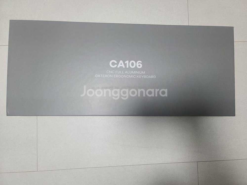 COX CA106 풀알루미늄 어고노믹 키보드 팝니다 | 키보드/마우스/스피커 | 중고나라