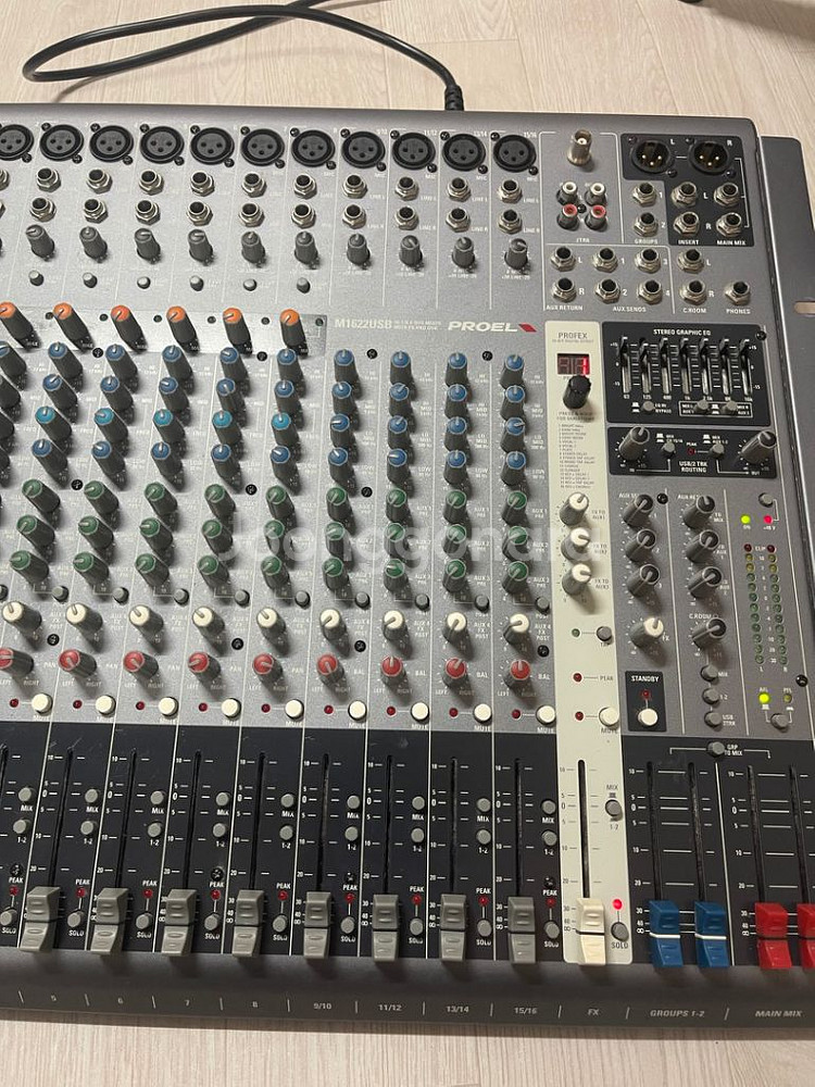 프로엘 M1622USB 16채널 믹서 PROEL | 중고나라 카페에서 운영하는 공식 사이트