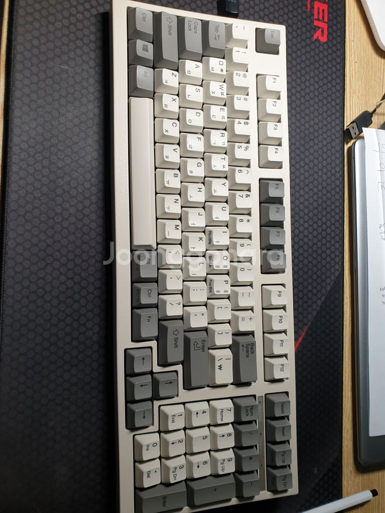 fc980c 화이트 윤활 블루투스,c타입 개조 | 키보드/마우스/스피커 | 중고나라