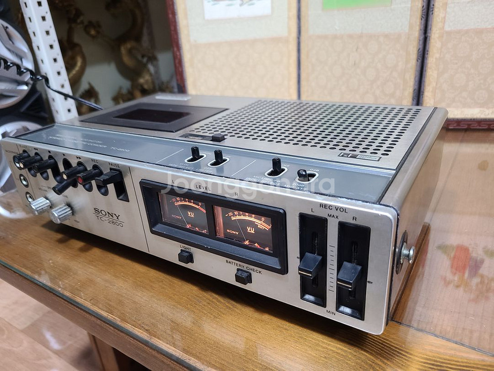 빈티지 소니 TC-2800 스테레오 카세트코더 | 오디오/홈시어터 | 중고나라