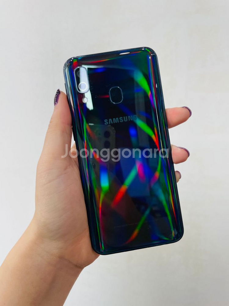 갤럭시 A40 SK 블랙 64GB A급 판매 | 삼성 | 중고나라