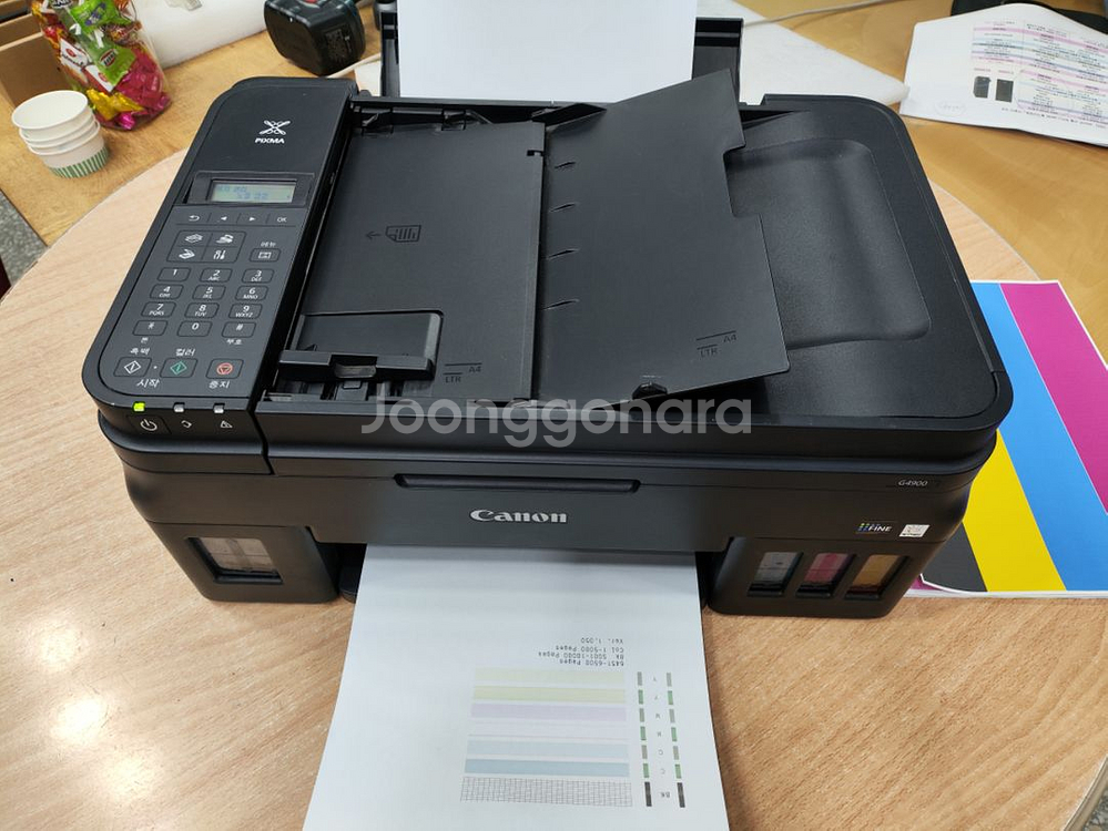 캐논 무한 잉크젯 FAX 복합기 PIXMA G4900판 | 프린터/복합기/잉크/토너 | 중고나라