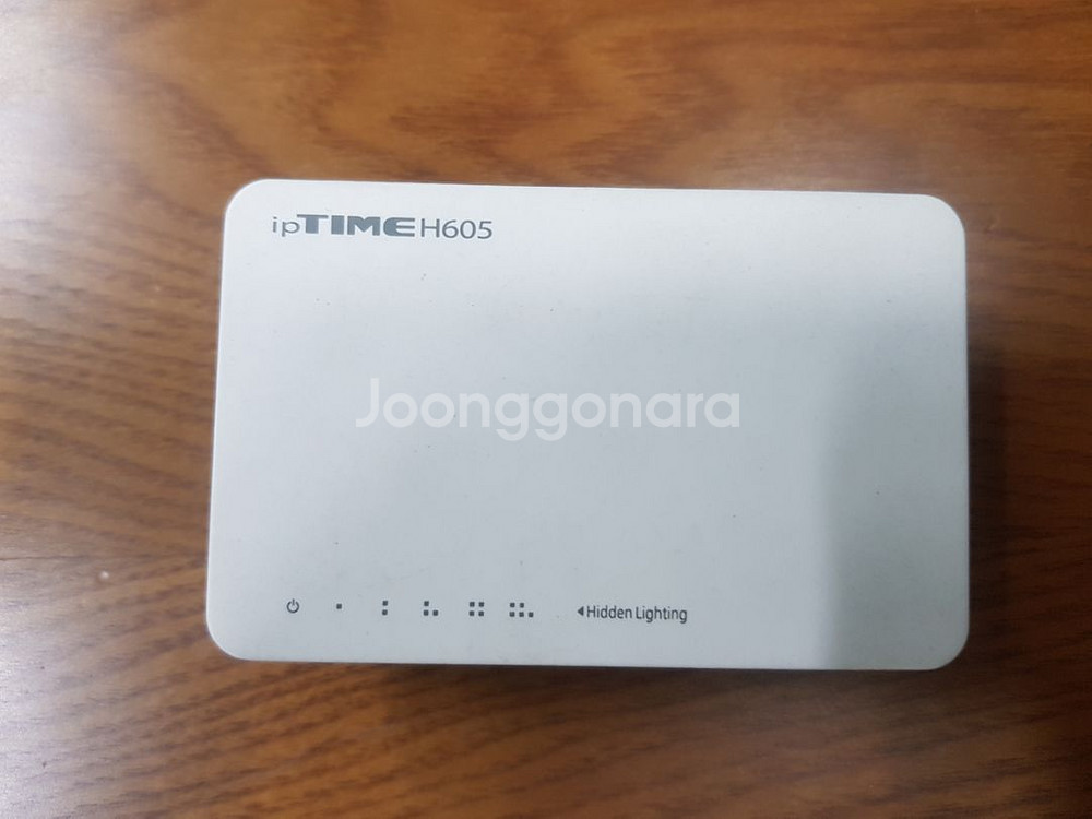 ipTIME 5포트 스위칭허브 ipTIME H605 | 공유기/랜카드 | 중고나라