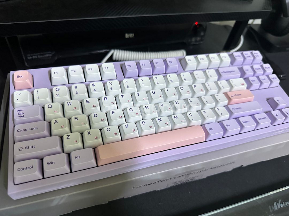 엠스톤 그르브 퍼플러ma 밀키축v2 45g | 키보드/마우스/스피커 | 중고나라