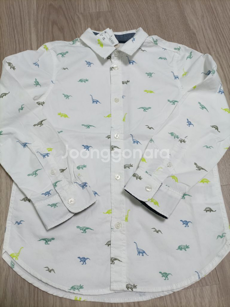 h&m 아동 봄 긴팔셔츠[새상품] 7-8y/ 130 | 아동용의류 | 중고나라