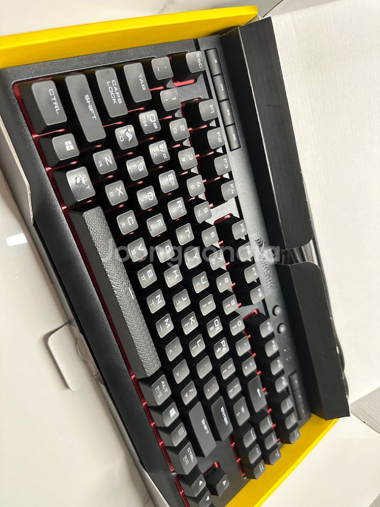 커세어 k63 적축 텐키리스 키보드 판매합니다 | 키보드/마우스/스피커 | 중고나라