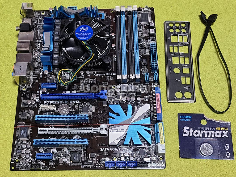 i5 750 CPU와 P7P550-E 메인보드 팜. | 중고나라 카페에서 운영하는 공식 사이트
