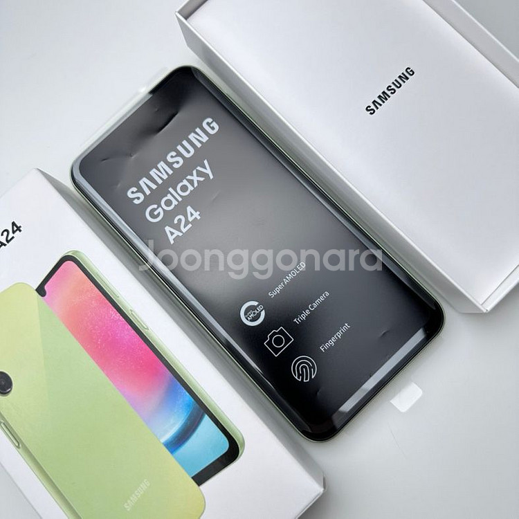 [ 새상품 ] 갤럭시A24 (A245) 128GB 그린 | 삼성 | 중고나라