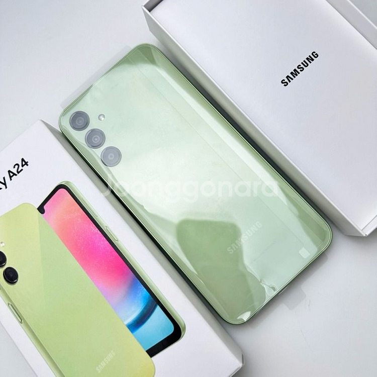 [ 새상품 ] 갤럭시A24 (A245) 128GB 그린 | 삼성 | 중고나라