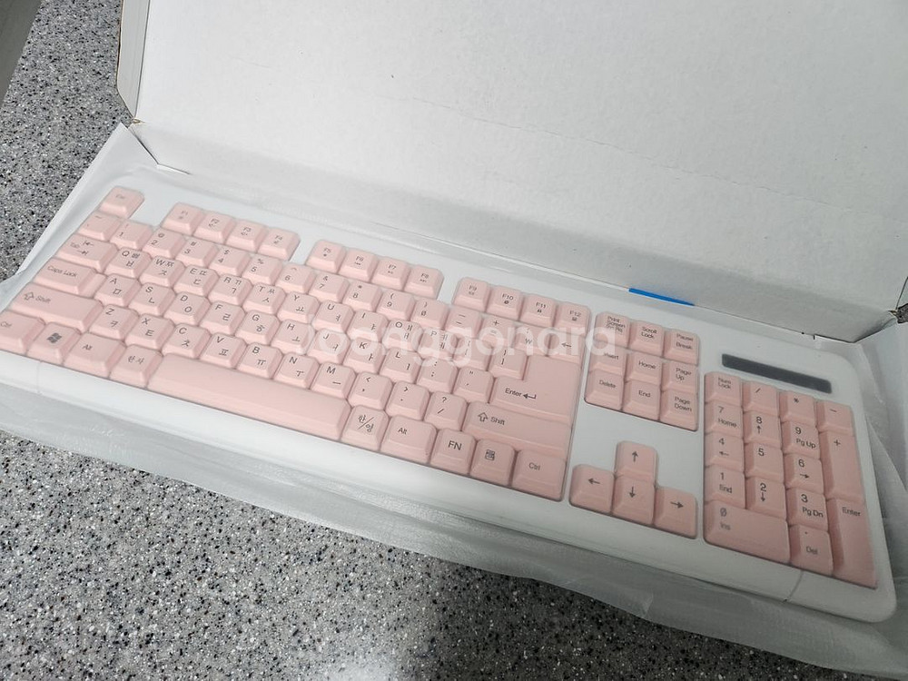 무선키보드 핑크 키보드 마우스 스피커 중고나라