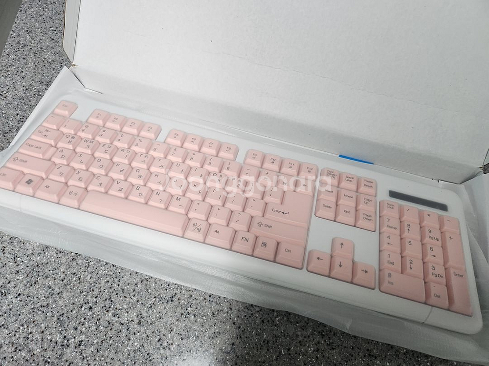 무선키보드 핑크 키보드 마우스 스피커 중고나라