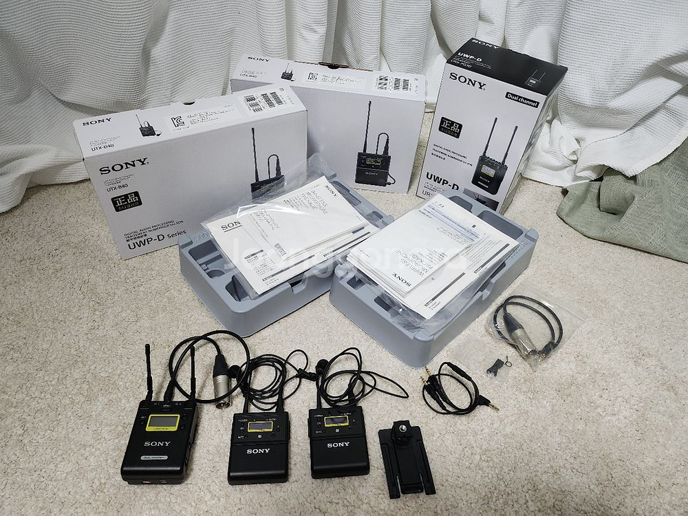 소니 마이크 URX-P03D, UTX-B40 풀세트 팝 | 마이크 | 중고나라
