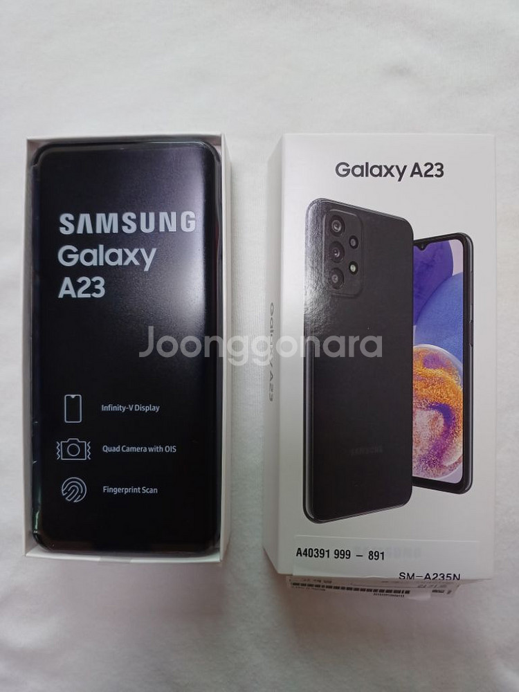 삼성 갤럭시 A23 SM-A235 갤럭시A23 블랙 | 삼성 | 중고나라