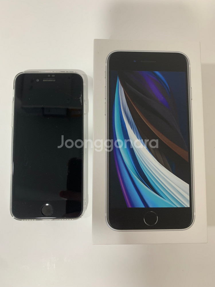 아이폰 se2 64 화이트 | 애플 | 중고나라