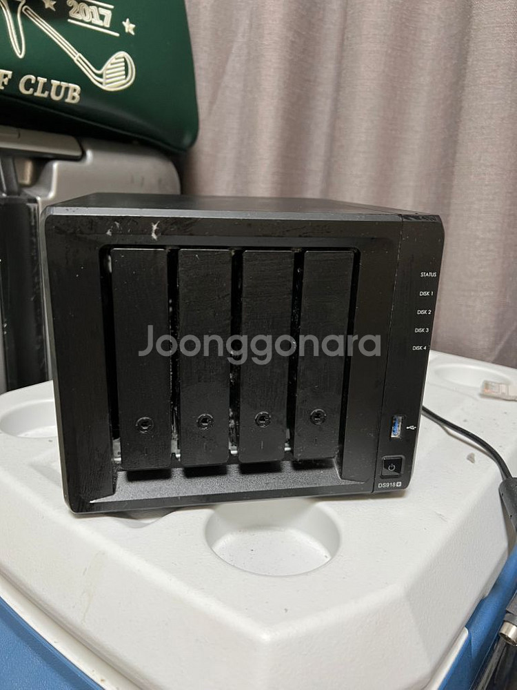 시놀로지 4베이 나스 synology ds918+ | HDD/SSD/ODD | 중고나라