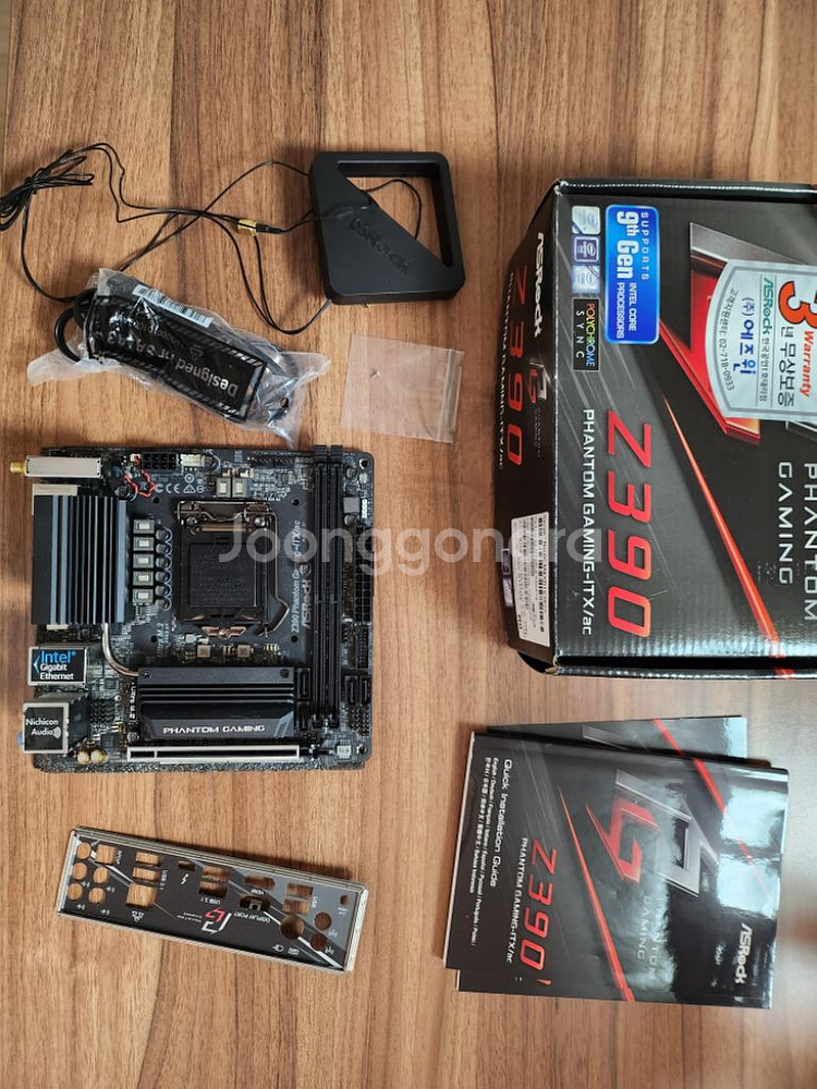 애즈락 Z390 팬텀게이밍 ITX/ac | CPU/메인보드 | 중고나라