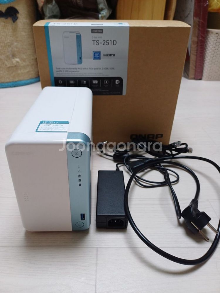 QNAP TS-251D 팝니다 | 기타 주변기기 | 중고나라