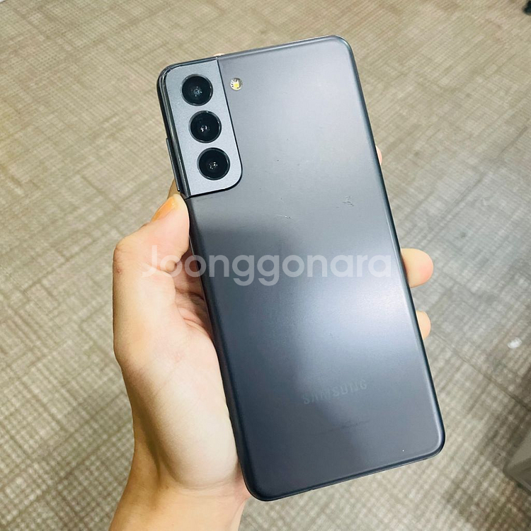 갤럭시 S21 블랙 256GB KT 잔상폰 저렴판매 | 삼성 | 중고나라