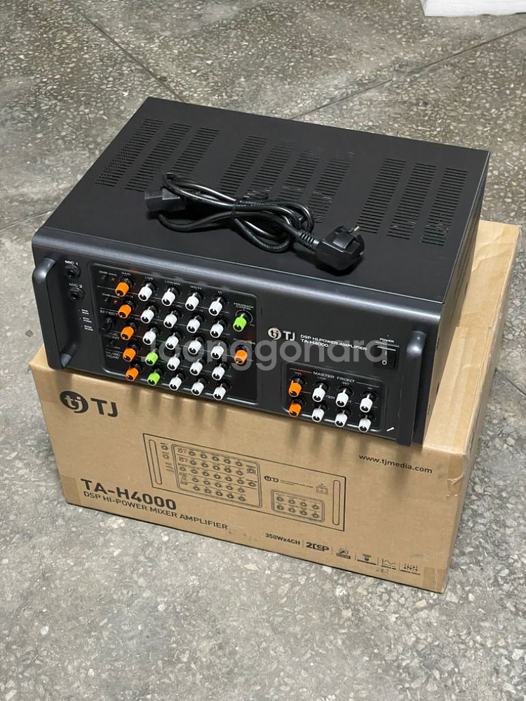 태진 TJ미디어 TA-H4000 4채널 앰프 | 중고나라 카페에서 운영하는 공식 사이트