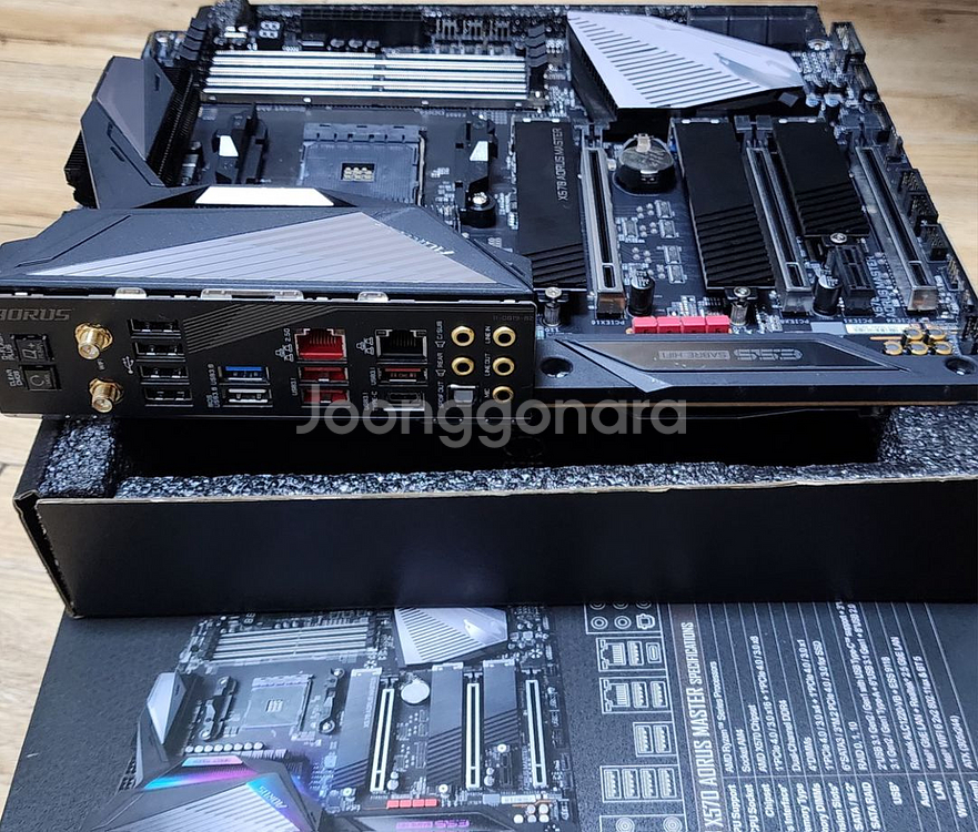 AMD 5800x . 보드 x570 기가 어로스 마스터 | CPU/메인보드 | 중고나라