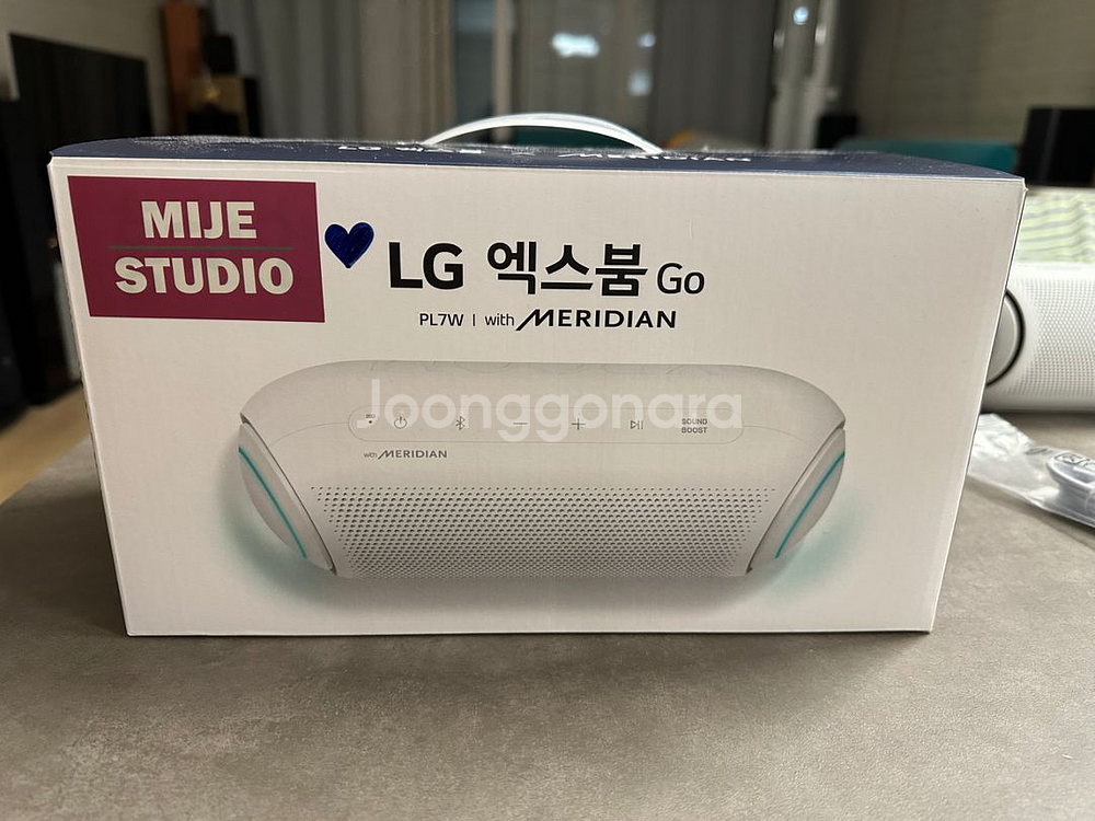 LG 엑스붐고(PL7)화이트 | 스피커 | 중고나라
