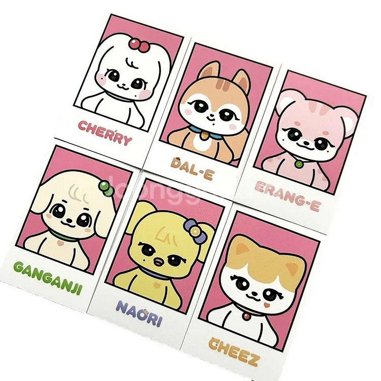 아이브 미니브 포카 체리 강안지 나오리 치즈달이랑이 | 스타굿즈 | 중고나라