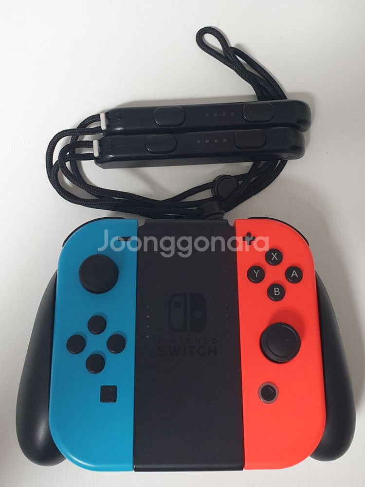 닌텐도 스위치 조이콘 네온 + 그립 + 스트랩 | 닌텐도 | 중고나라