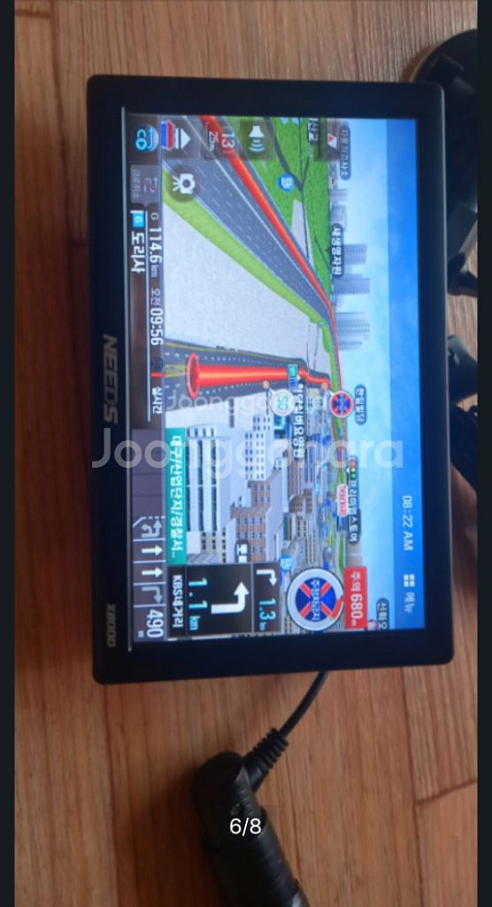 8인치 need x8000 아이나비 네비게이션 2021 | 블랙박스/네비게이션 | 중고나라