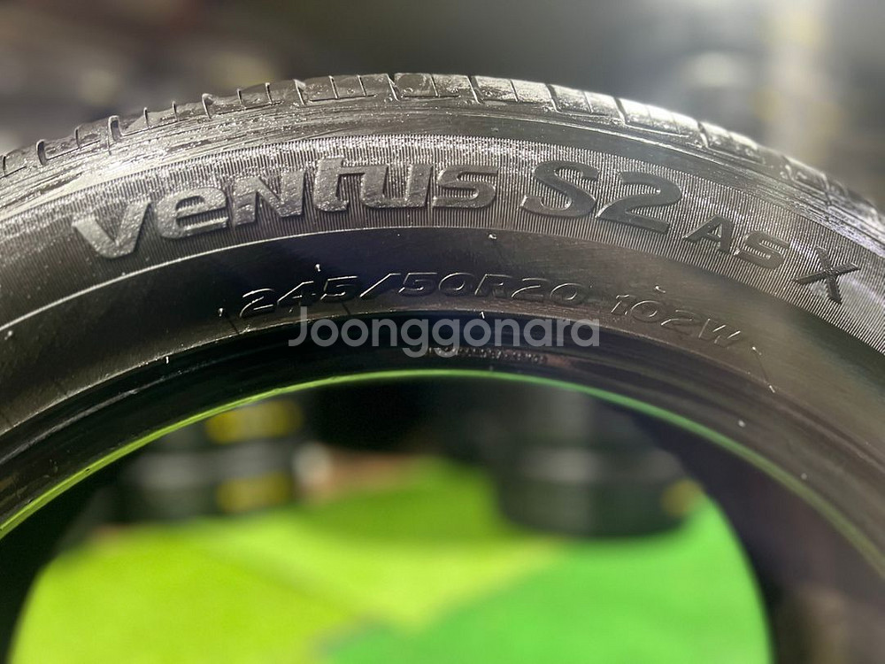 2455020 한국타이어 s2as x 중고타이어 | 휠/타이어 | 중고나라