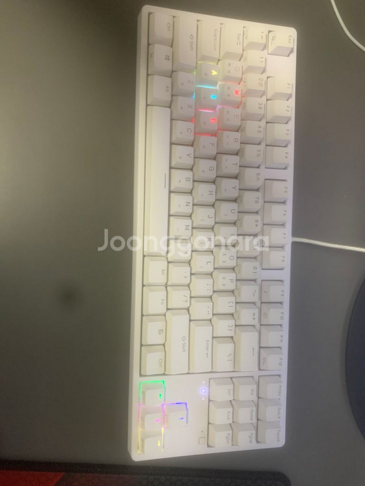 앱코 kn01(45g) 무접점 화이트 | 키보드/마우스/스피커 | 중고나라