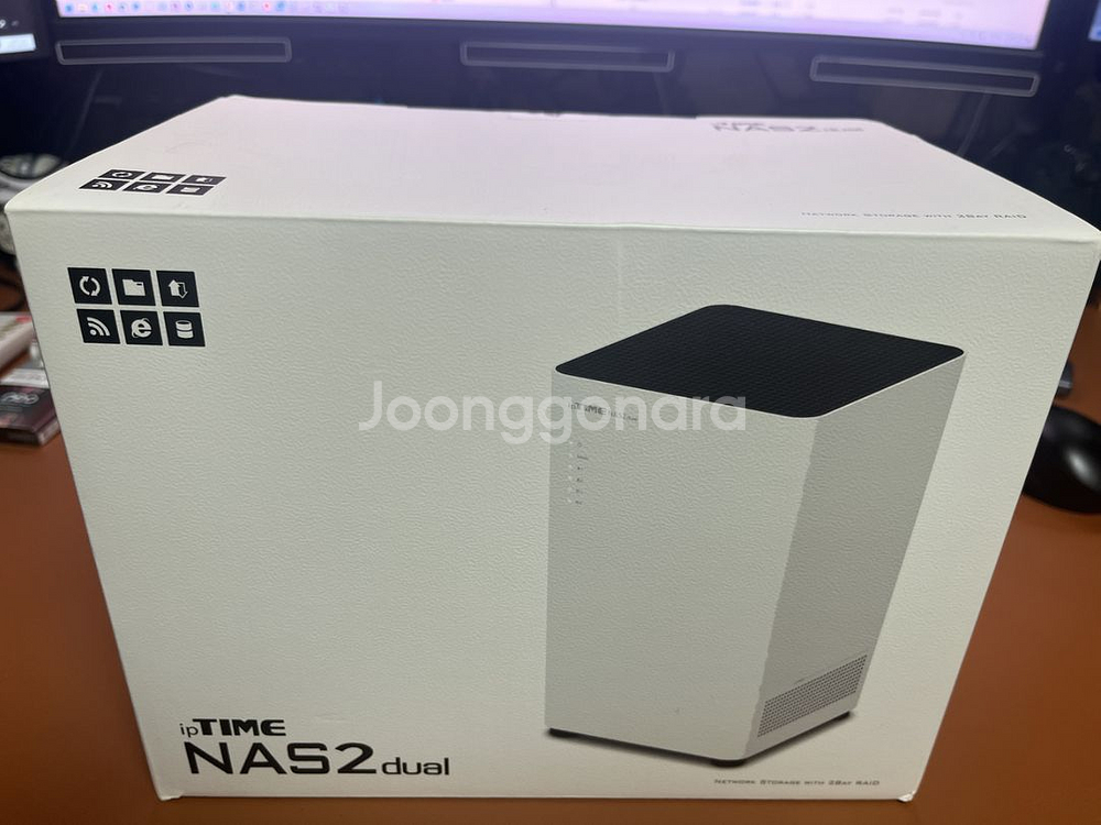 IPTIME NAS2DUAL미개봉+ 추가 아이언울프 | HDD/SSD/ODD | 중고나라