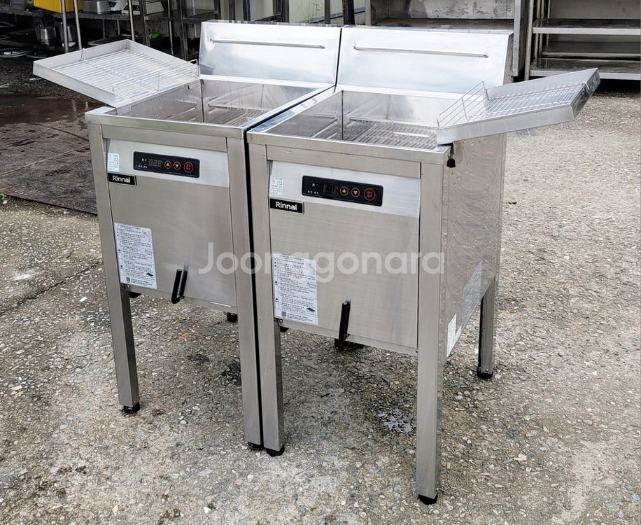 린나이전기튀김기 RFA-227E 실사용6개월 | 업소용주방가전 | 중고나라